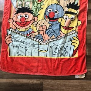 Sesame Street | Bath | Vintage Sesame Street Towel Rare Jim Hensen Big ...